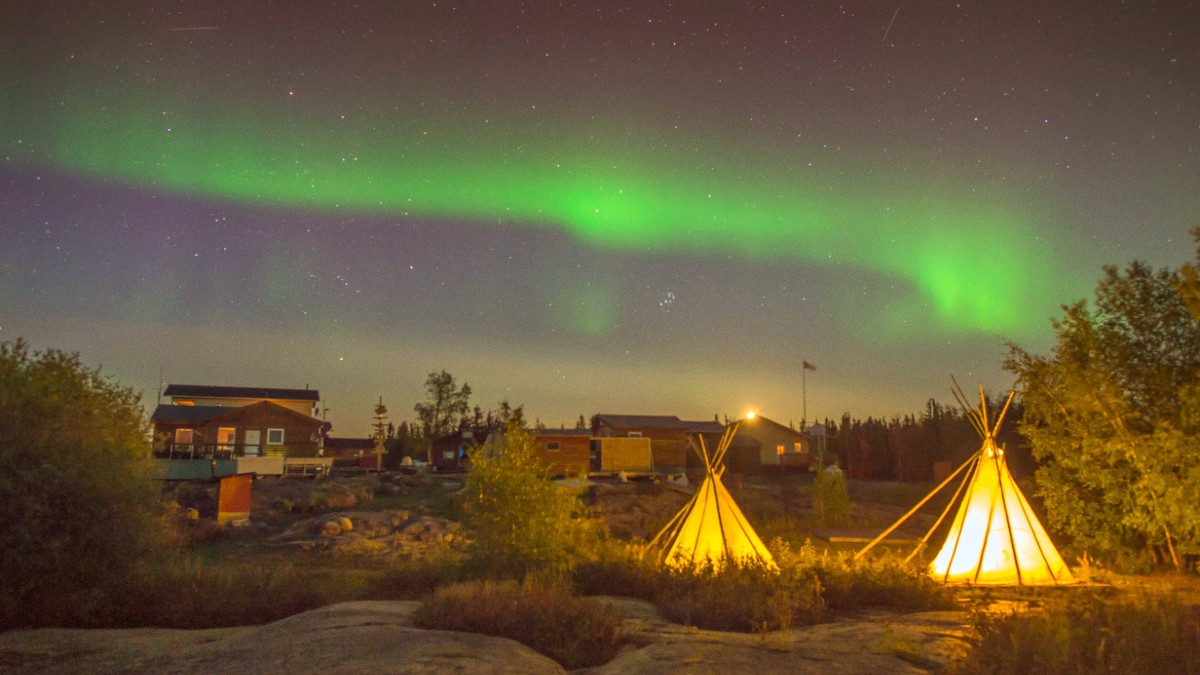 Famous Landmarks in Yellowknife. Attractions, Monuments, Sightseeing